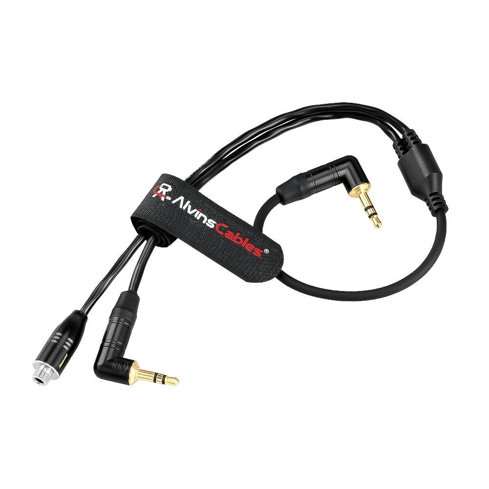 Alvin's Cables Tentacle Sync 3.5mm TRS Microphone Y-Cable for Tentacle – Alvin’s Cables