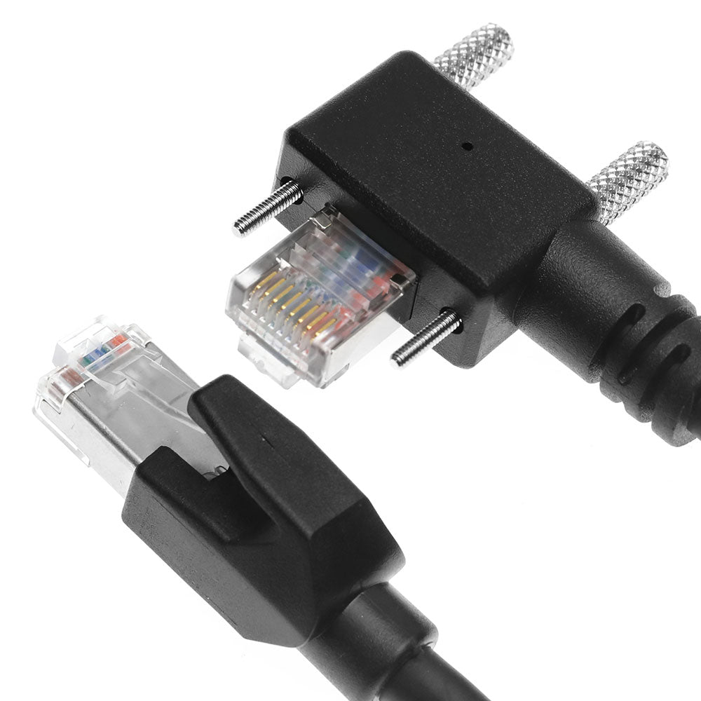 Alvin's Cables GigE Vision Cable Vertical RJ45 Screw Lock Industrial E ...