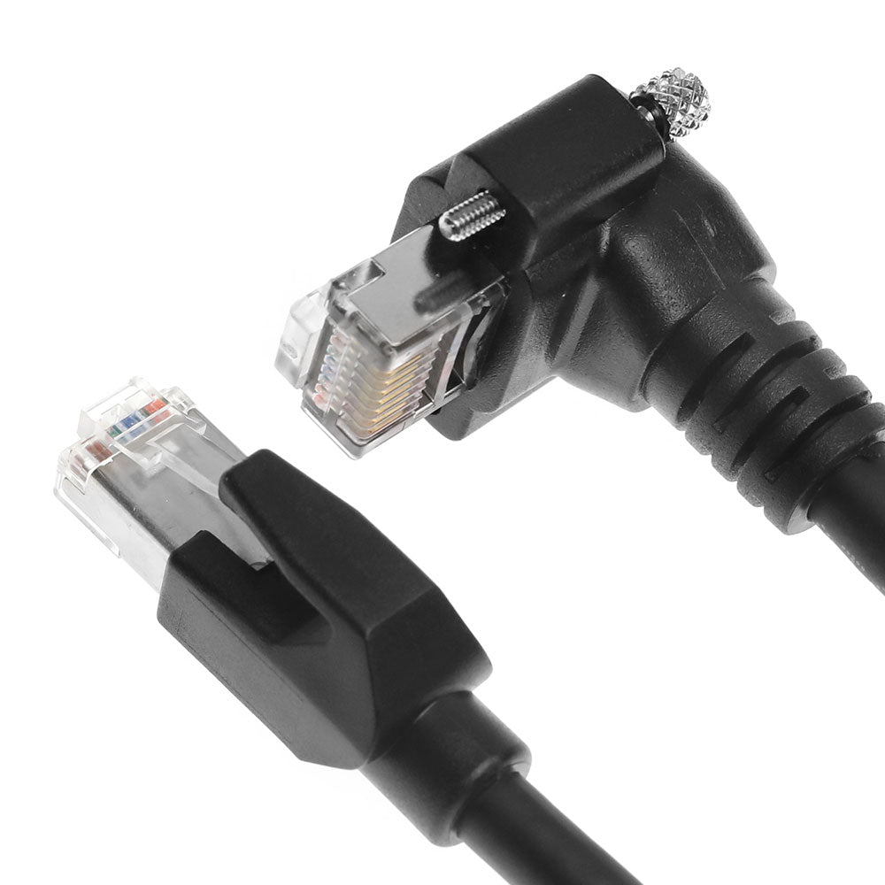 Alvin's Cables GigE Vision Cable Vertical RJ45 Screw Lock Industrial E ...
