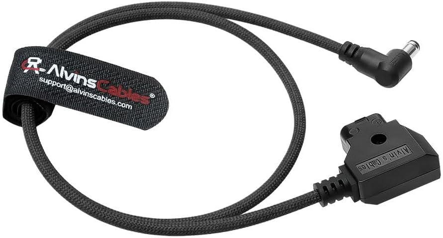 Alvin's Cables Dtap to DC Ultra-Flexible Cable for Atomos Ninja V, 2ft ...