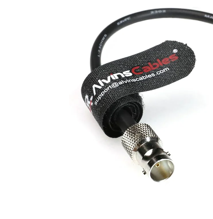 Alvin's Cables BNC Female to Right Angle BNC Male 12G-SDI High Speed 4 ...