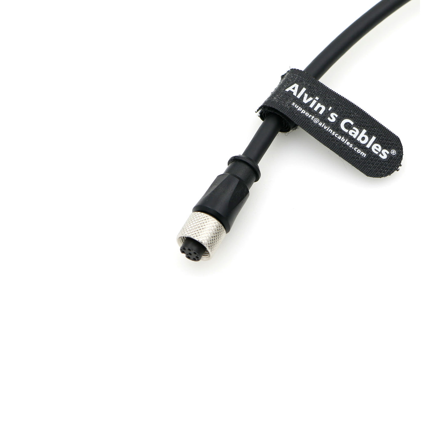 Alvin's Cables M12 Cable 8 Pin Female Aviation Socket Shielded Electri