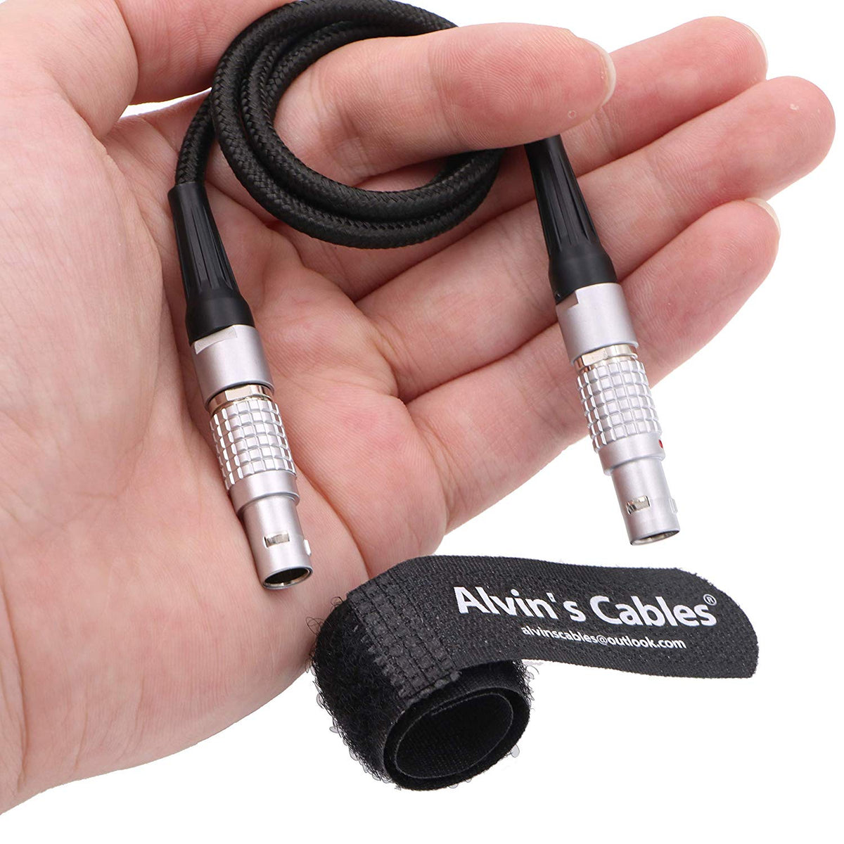 Alvin's Cables Flexible 2 Pin Male to 2pin Cable Power Teradek Bond vi