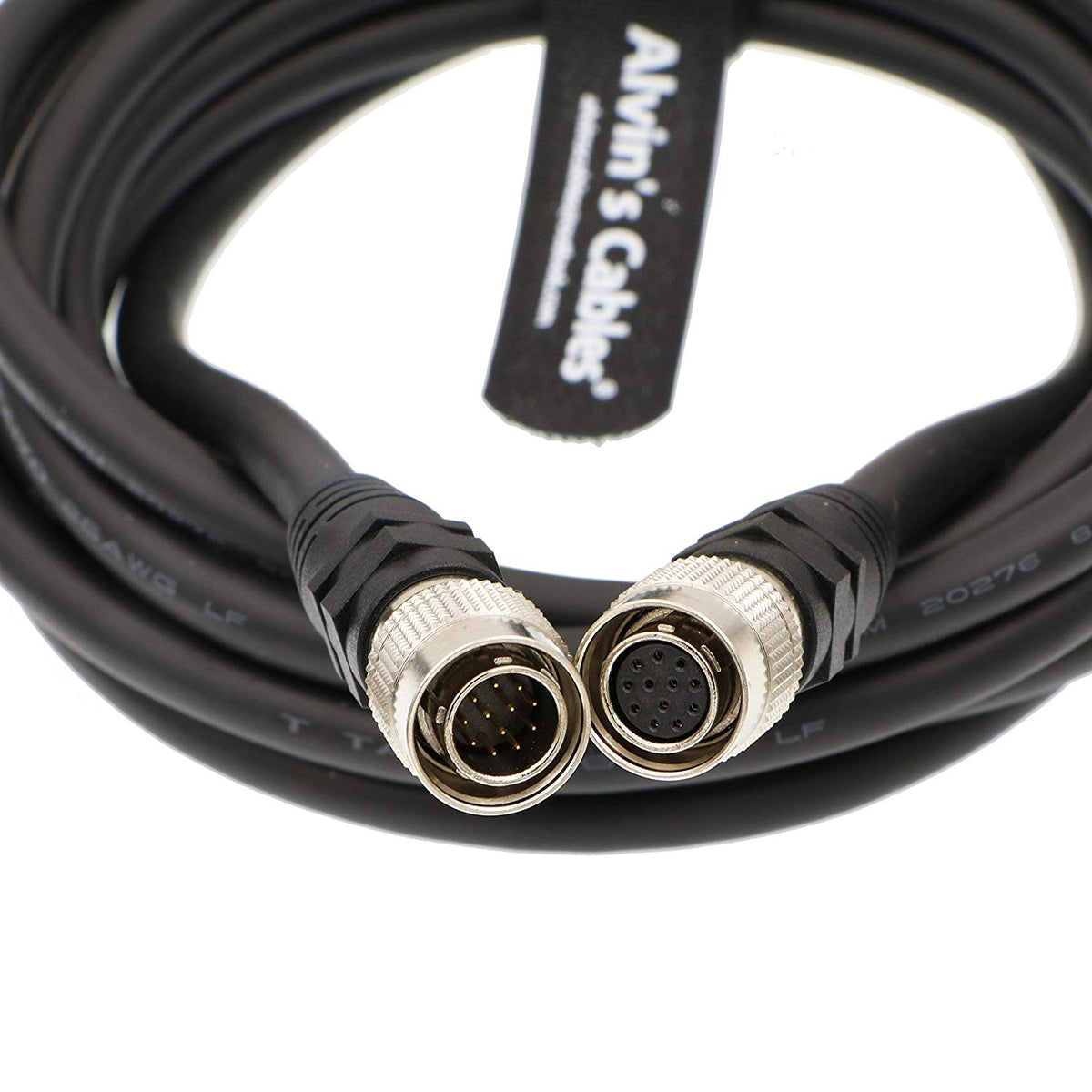 Alvin's Cables Hirose 12 Pin Male to Female High Flex Shielded Cable f