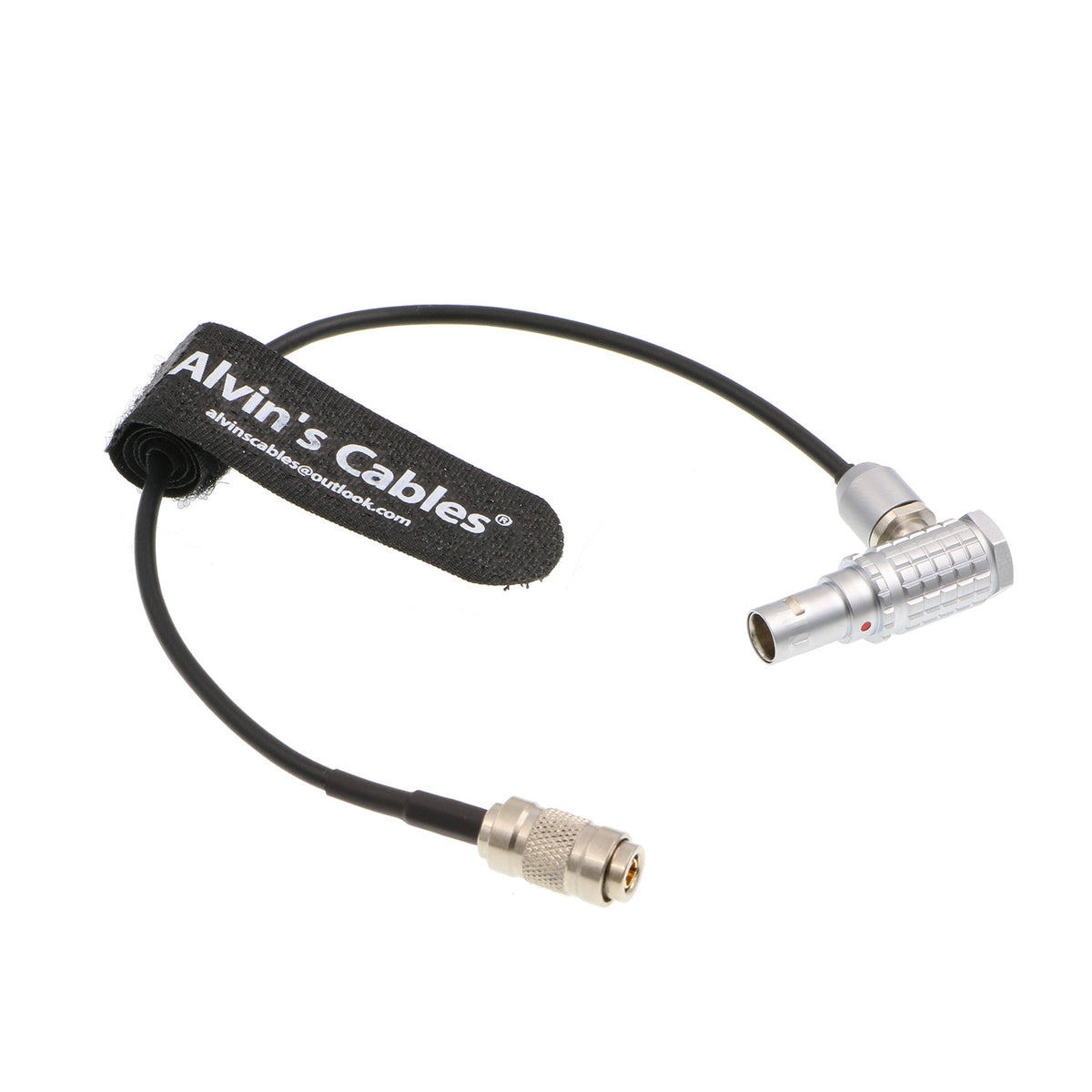 Alvin's Cables Red Komodo Timecode Cable Timecode Sync Box DIN Male to