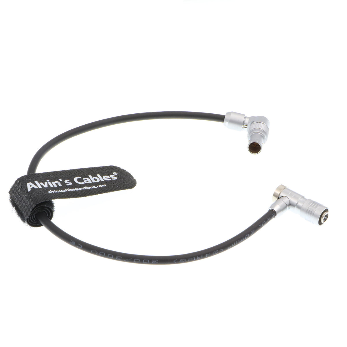Alvin's Cables Z CAM E2 Rotatable Right Angle 2 Pin to 4 Pin Female Ri