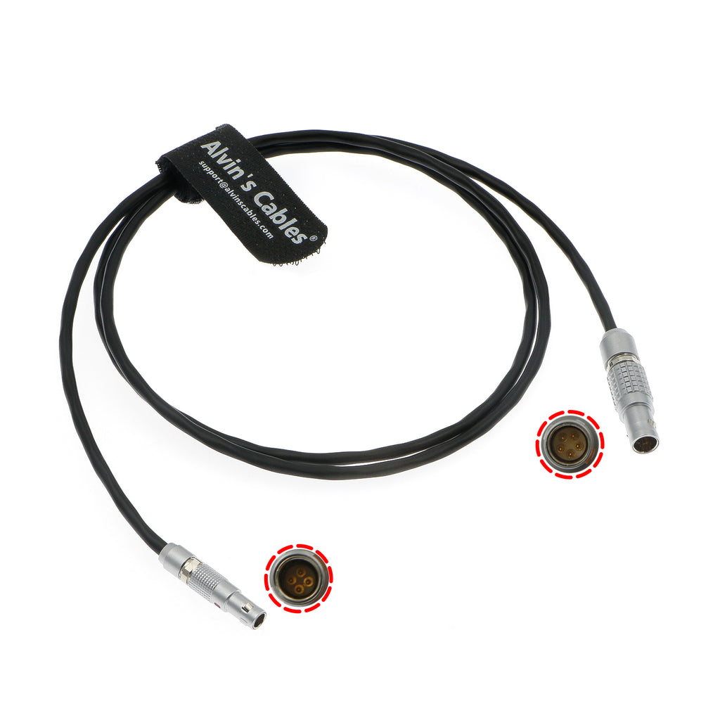 Alvin’s Cables Timecode-Cable for Sound Devices 833 to RED DSMC2 Camer