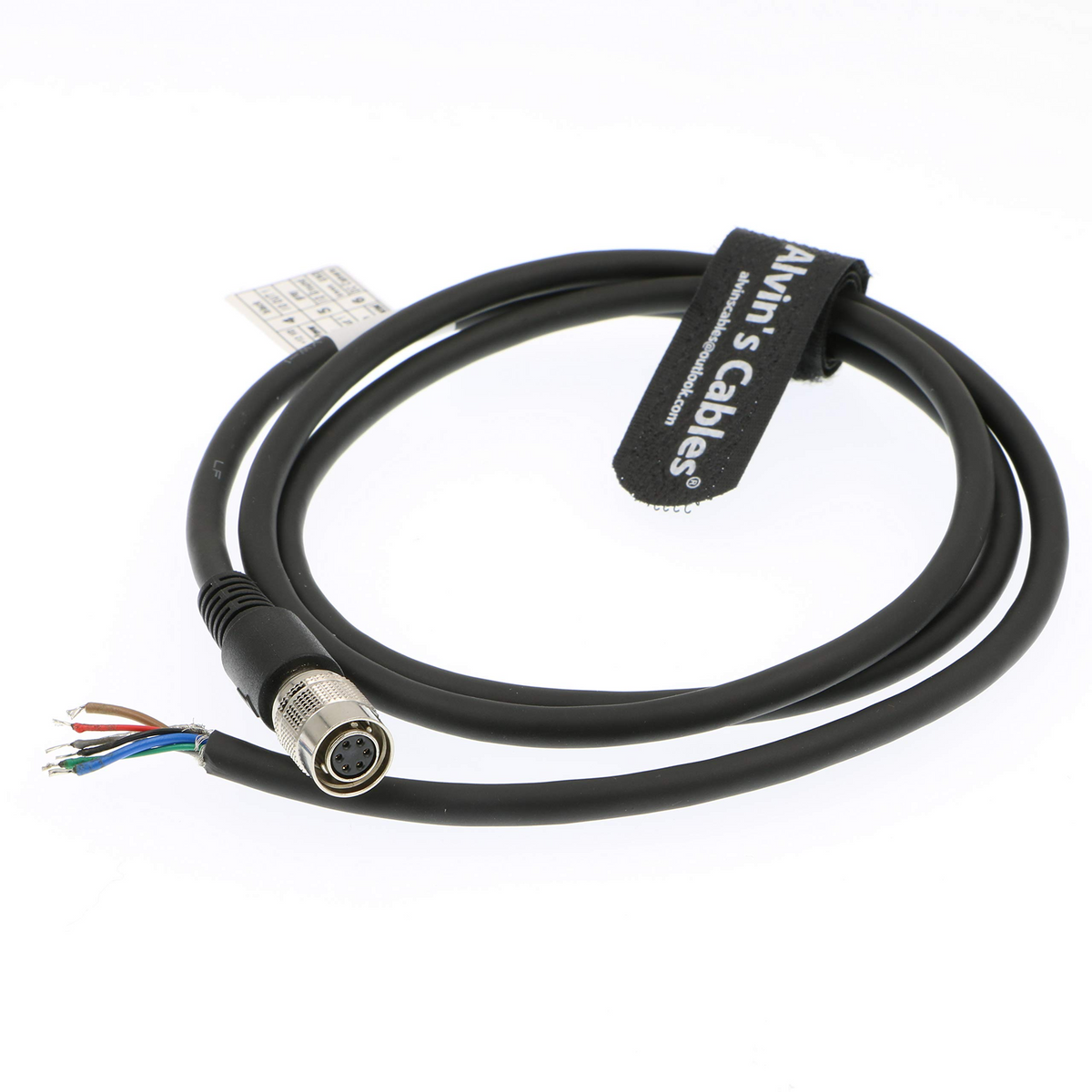 Alvin’s Cable Hirose 6 Pin Female HR10A-7P-6S to Flying Lead Power I/O