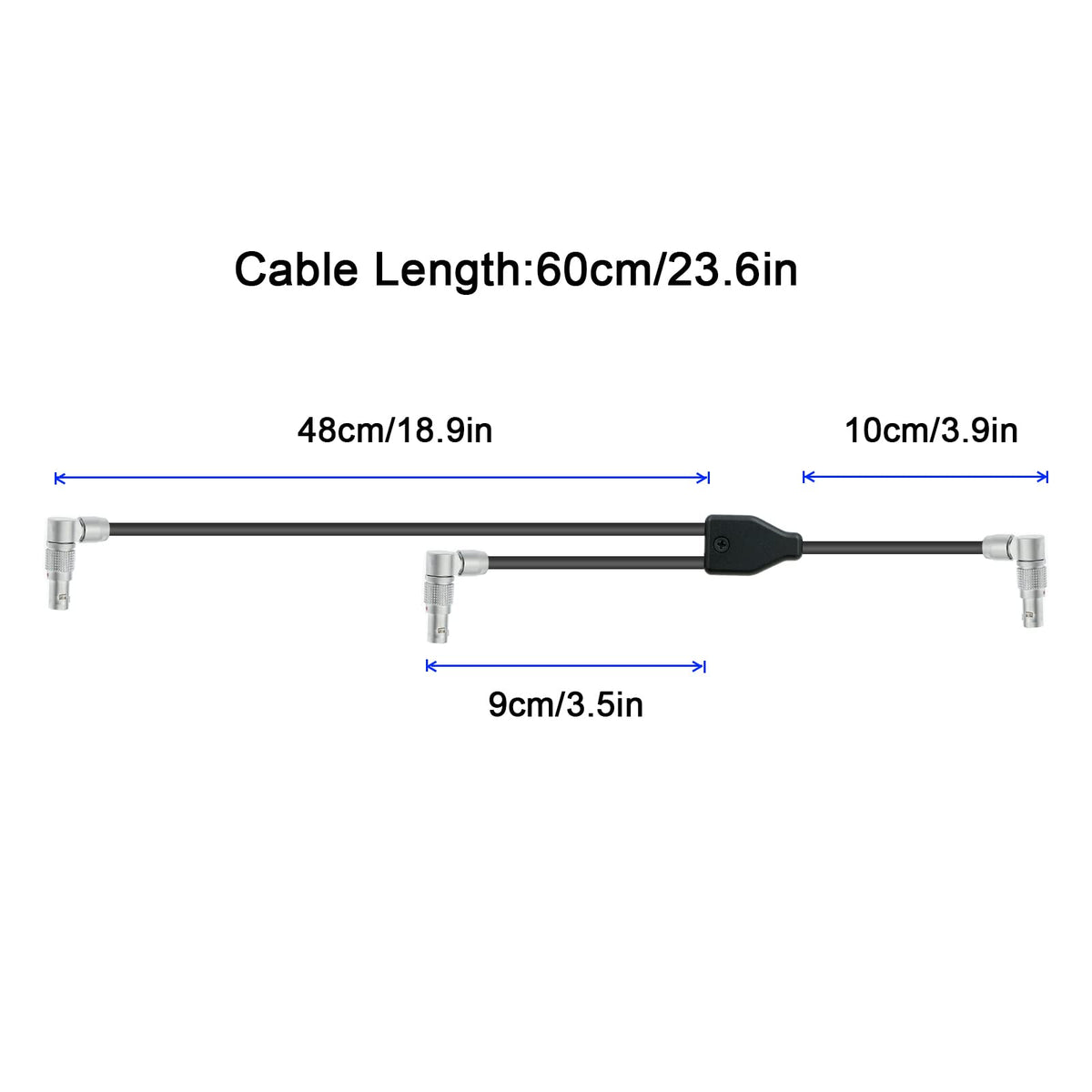 Alvin's Cables Power Cable for DJI RS2 RSC RS3 Pro| RED-Komodo Rotatab